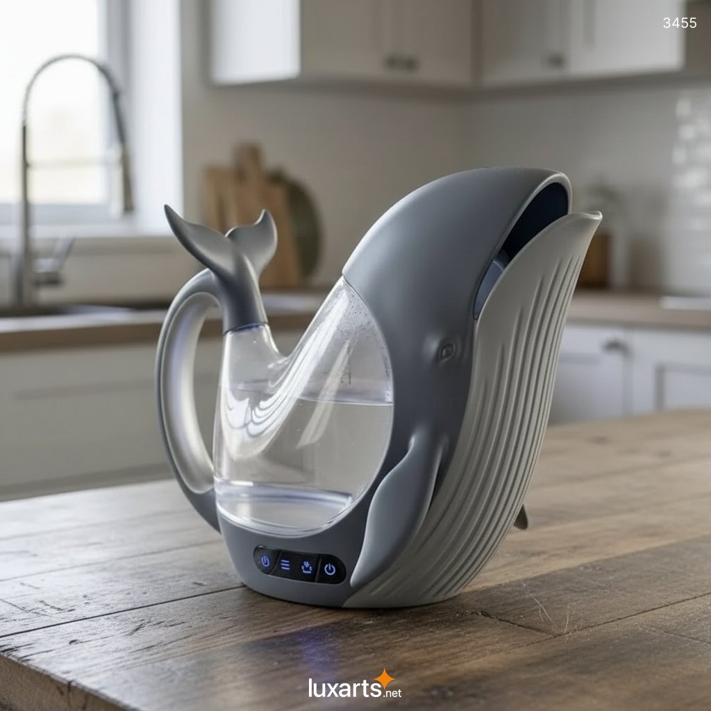 Sea Creature Electric Kettles – Adorable Dolphin, Whale & Shark-Themed ...