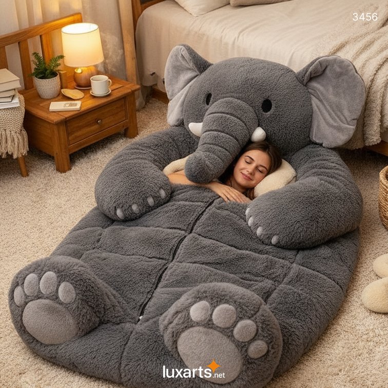 Elephant Shaped Sleeping Bag – Adorable Animal Design for Warm, Fun ...