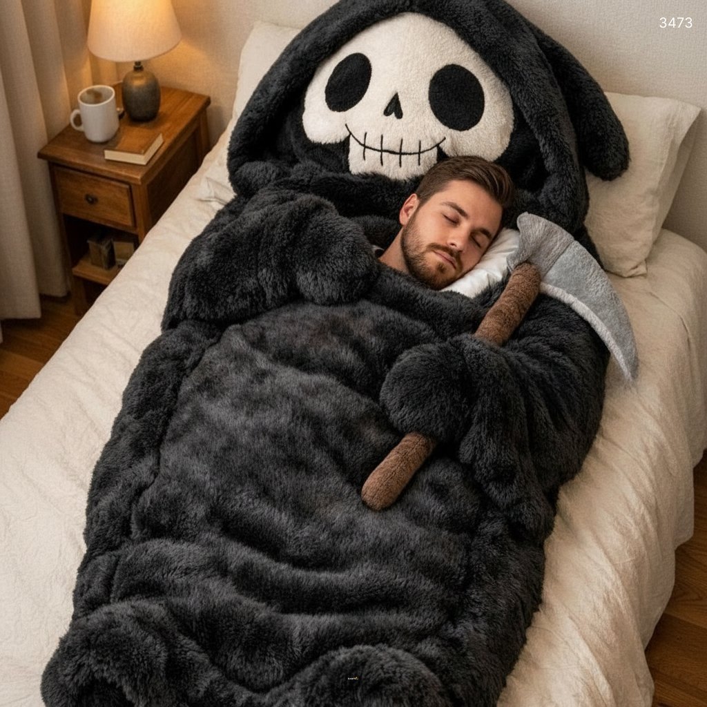 Death Shaped Sleeping Bag – Unique Coffin-Style Sleep Gear for Gothic ...