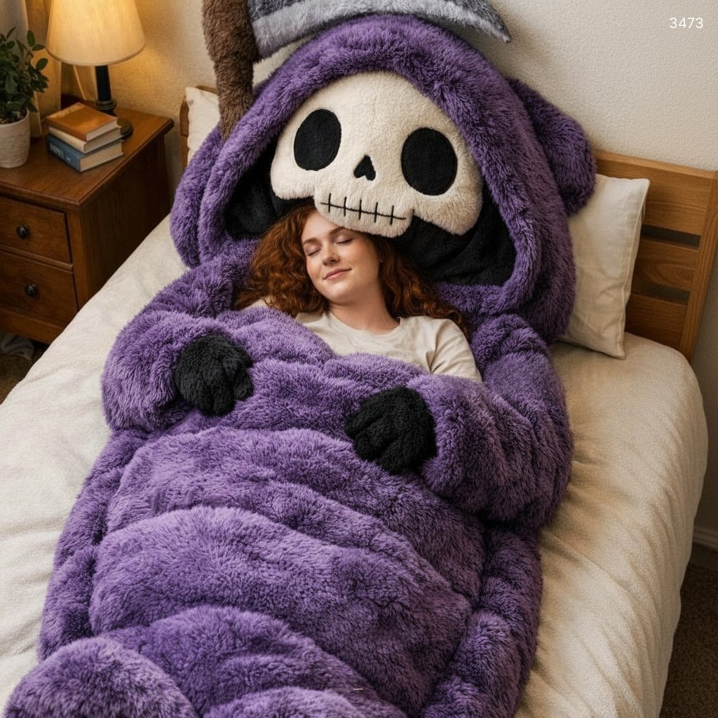 Death Shaped Sleeping Bag – Unique Coffin-Style Sleep Gear for Gothic ...