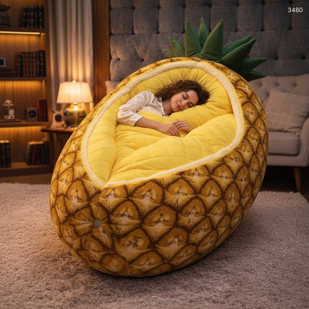 Fruit Sleeping Bag – Fun, Plush Fruit-Themed Sleep Pods: Banana ...