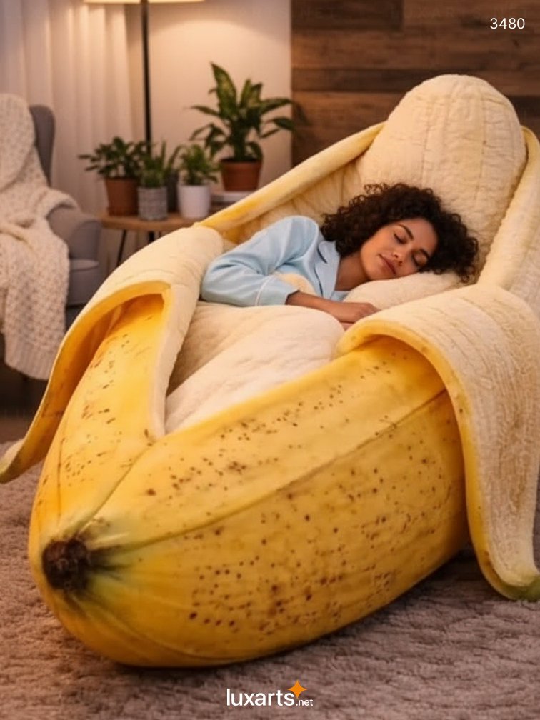 Fruit Sleeping Bag – Fun, Plush Fruit-Themed Sleep Pods: Banana ...