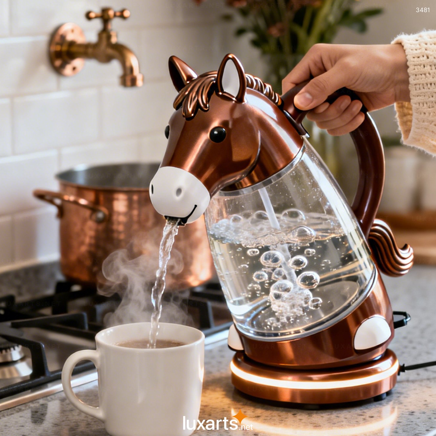 Horse Shaped Electric Kettles – Stylish & Functional Tea & Coffee ...