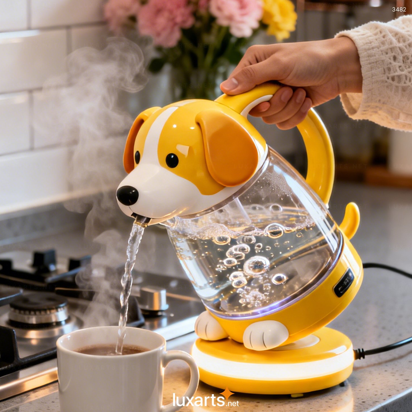 Dog Shaped Electric Kettles – Cute & Functional Tea & Coffee Boilers ...