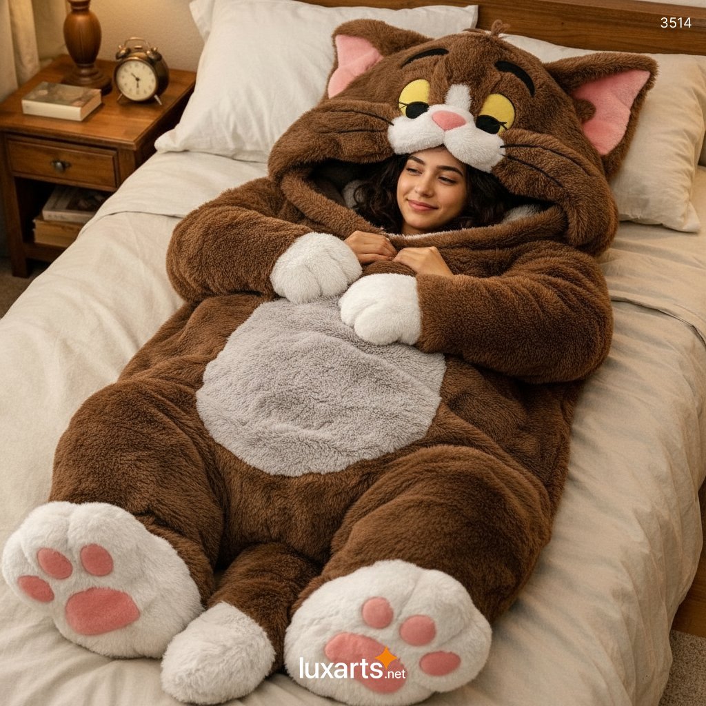 Tom and Jerry Shaped Sleeping Bag – Soft, Warm & Adorable Bedding for ...