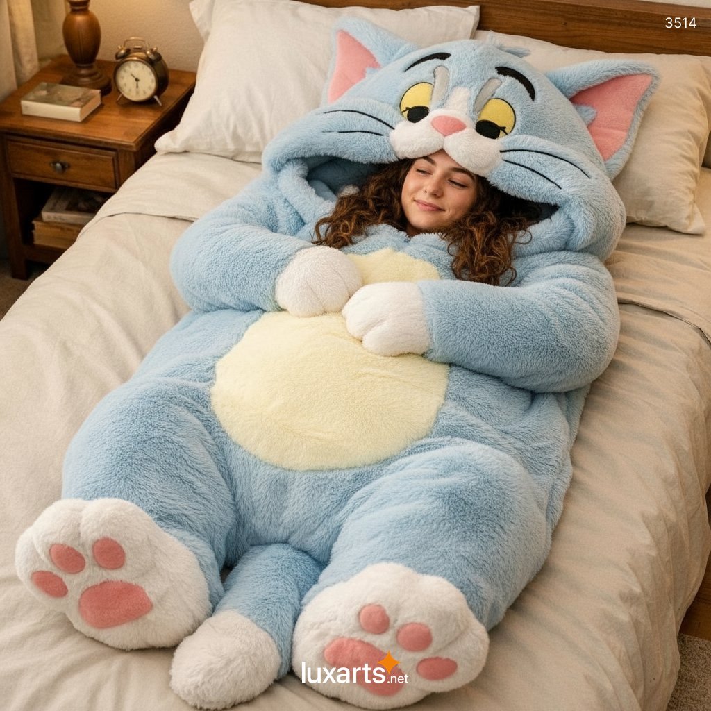 Tom and Jerry Shaped Sleeping Bag – Soft, Warm & Adorable Bedding for ...