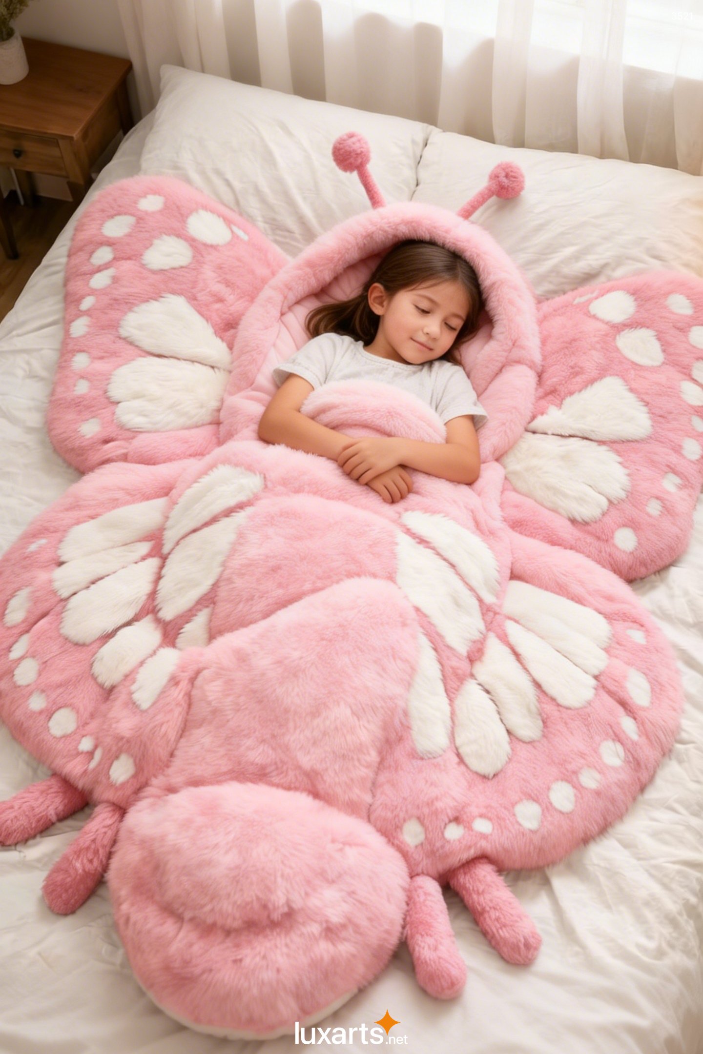 Butterfly-Shaped Sleeping Bag: Perfect for Cozy Camp Nights - LuxArts