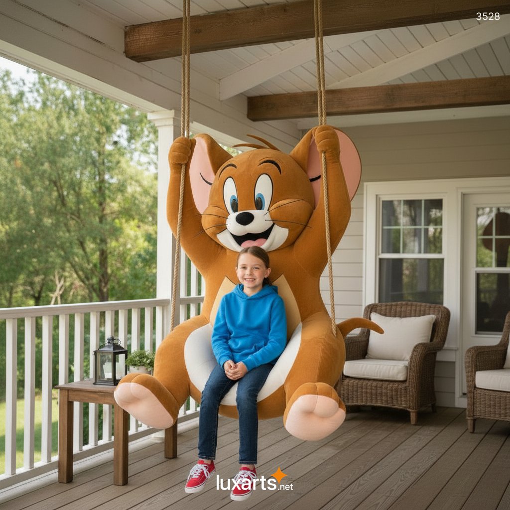 Tom and Jerry-Shaped Swing Chair: Fun & Comfortable Seating for Kids ...