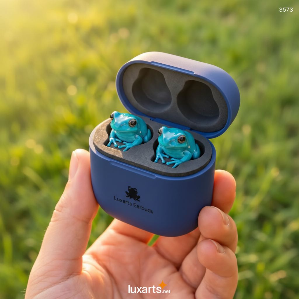 Frog Shaped Earbuds | Adorable Animal-Themed True Wireless Earphones ...