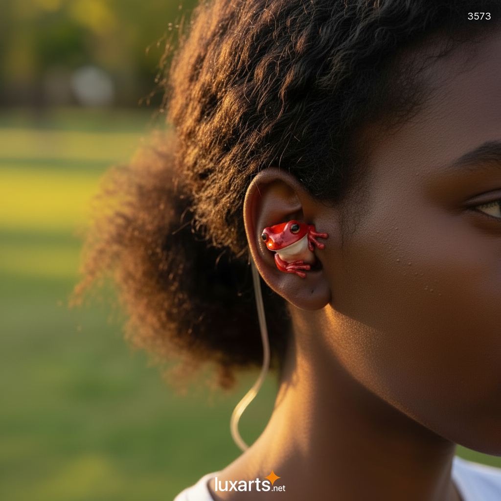 Frog Shaped Earbuds | Adorable Animal-Themed True Wireless Earphones ...